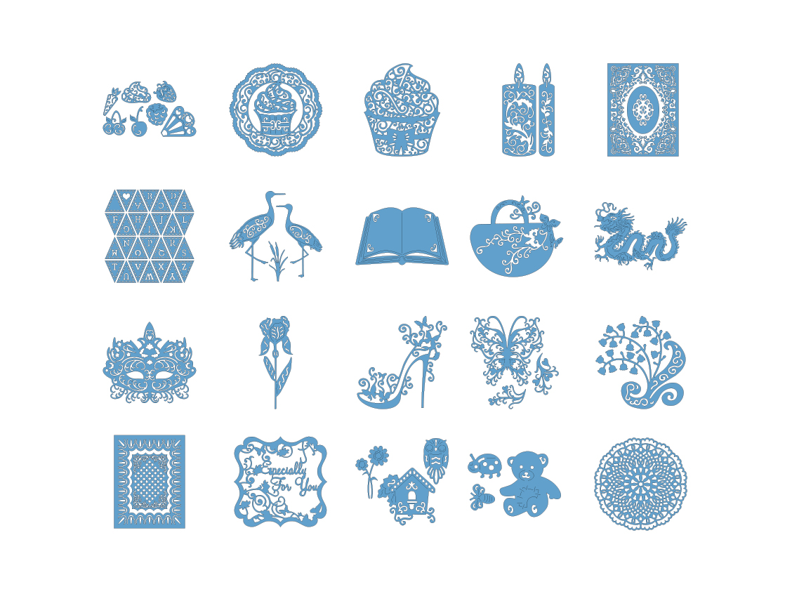 Tattered Lace Pattern Collection 5 | By Brother