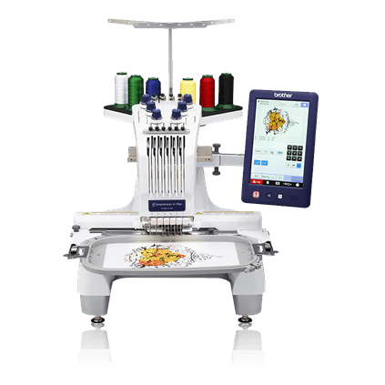 Brother Entrepreneur 6-Plus PR670E 6-needle home embroidery machine.