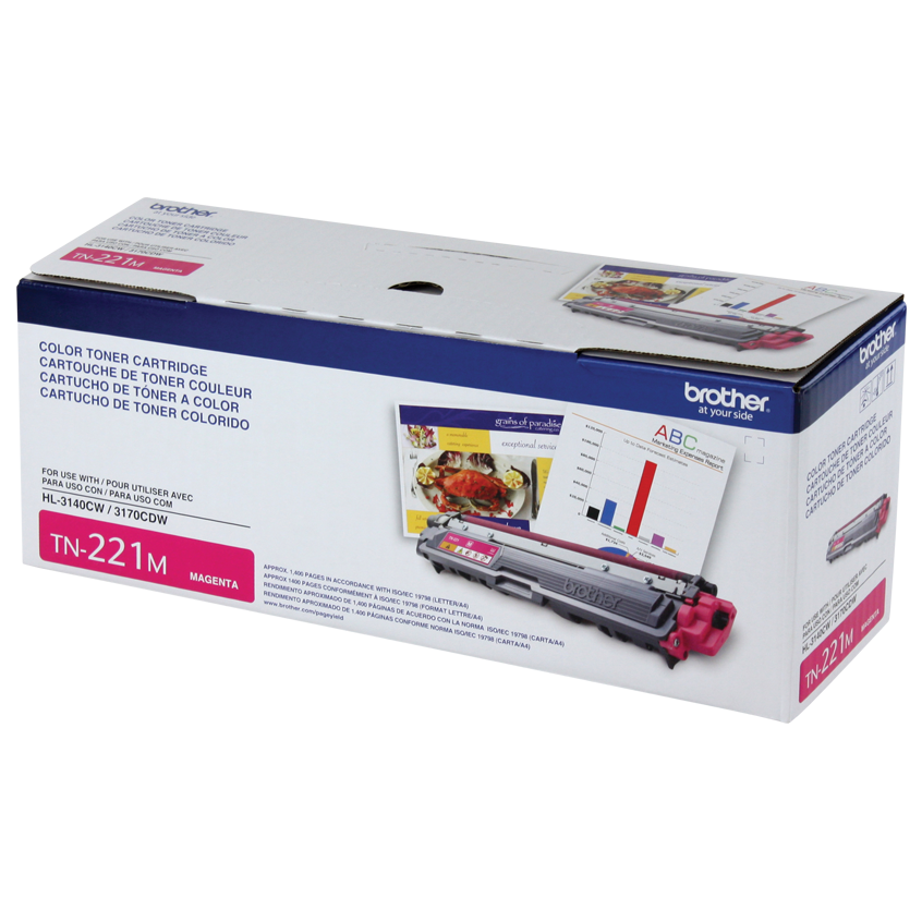 Brother TN221M | Standard-Yield Magenta Toner Cartridge