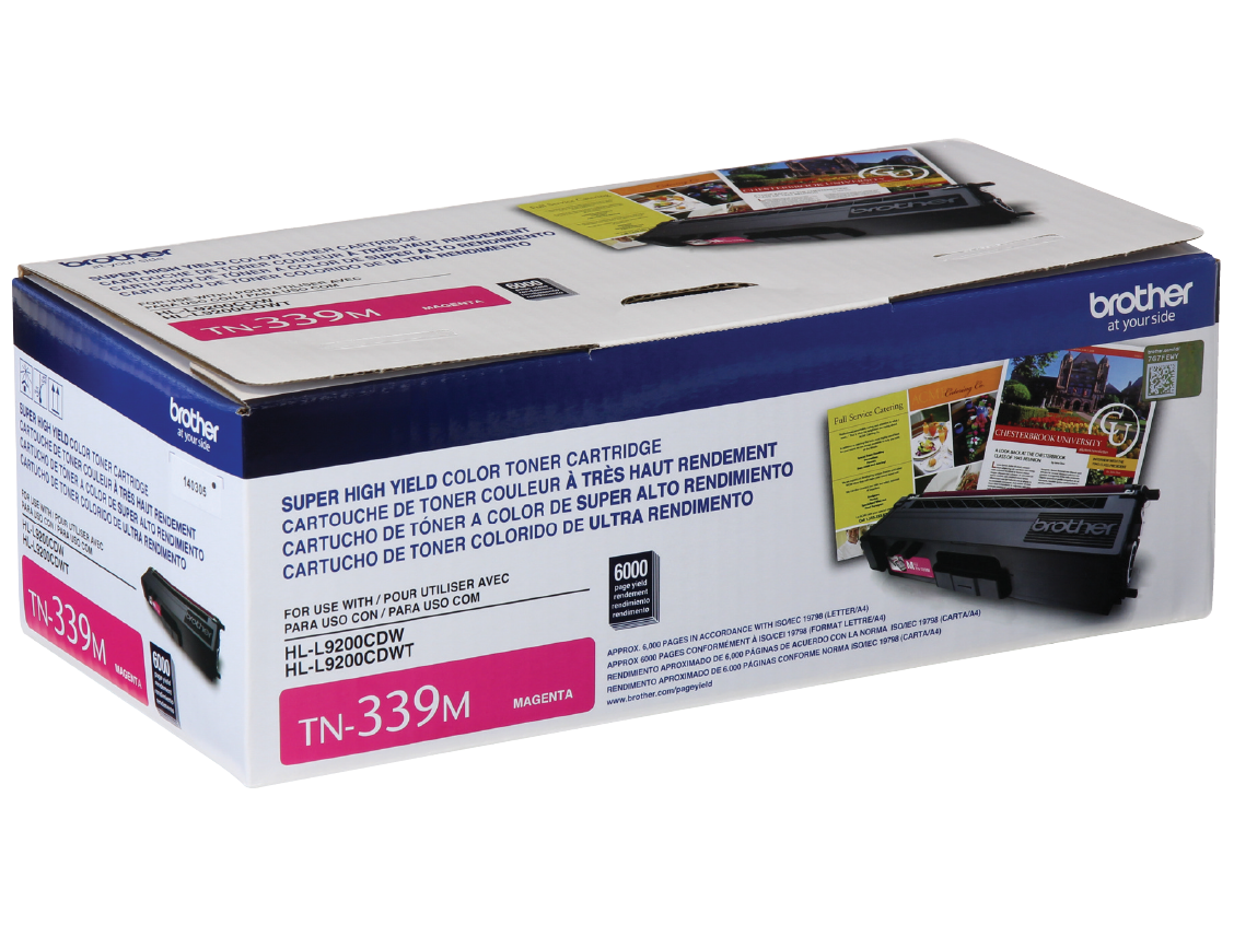 Brother TN339M | Super High-Yield Magenta Toner Cartridge