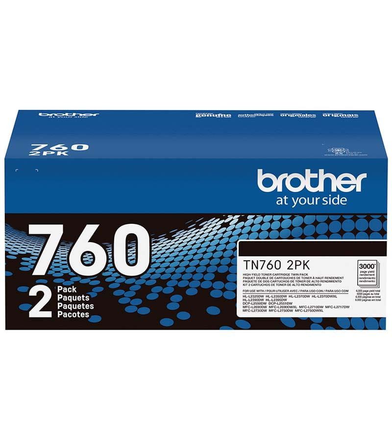 TN760 | Brother Genuine Toner - Black | By Brother