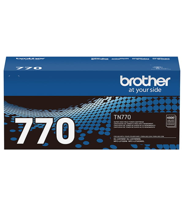 TN770 | Brother Genuine Toner - Black | By Brother
