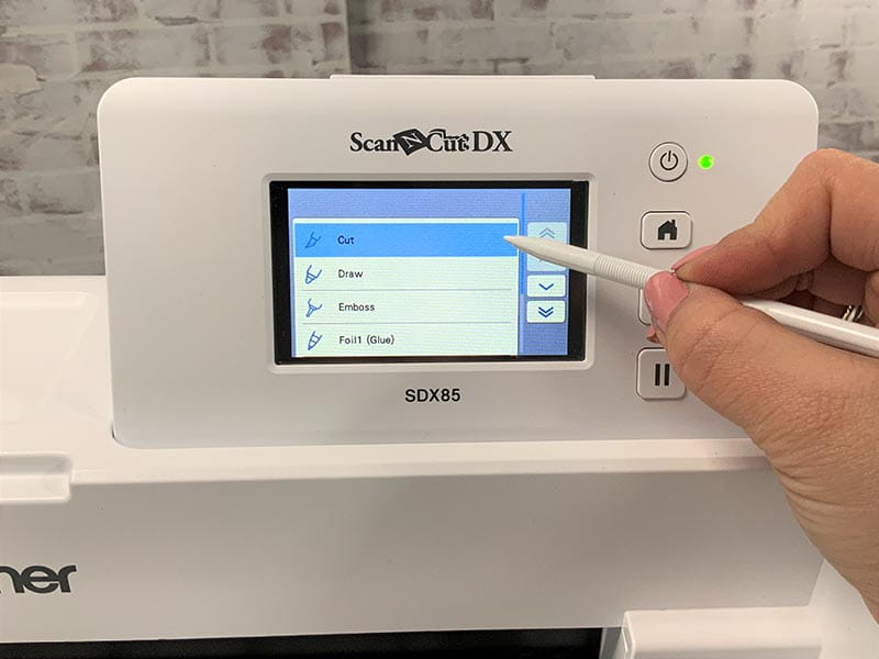 10. Remove the cut vinyl from mat