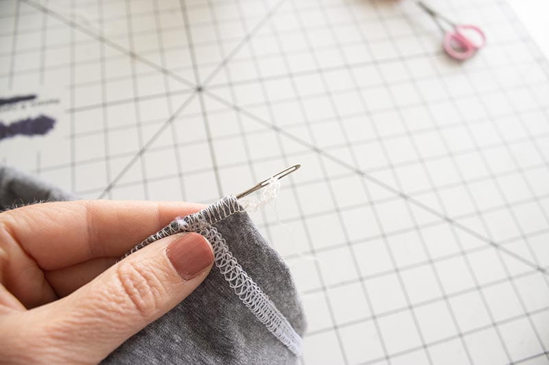 Love the finished hem and stitching!