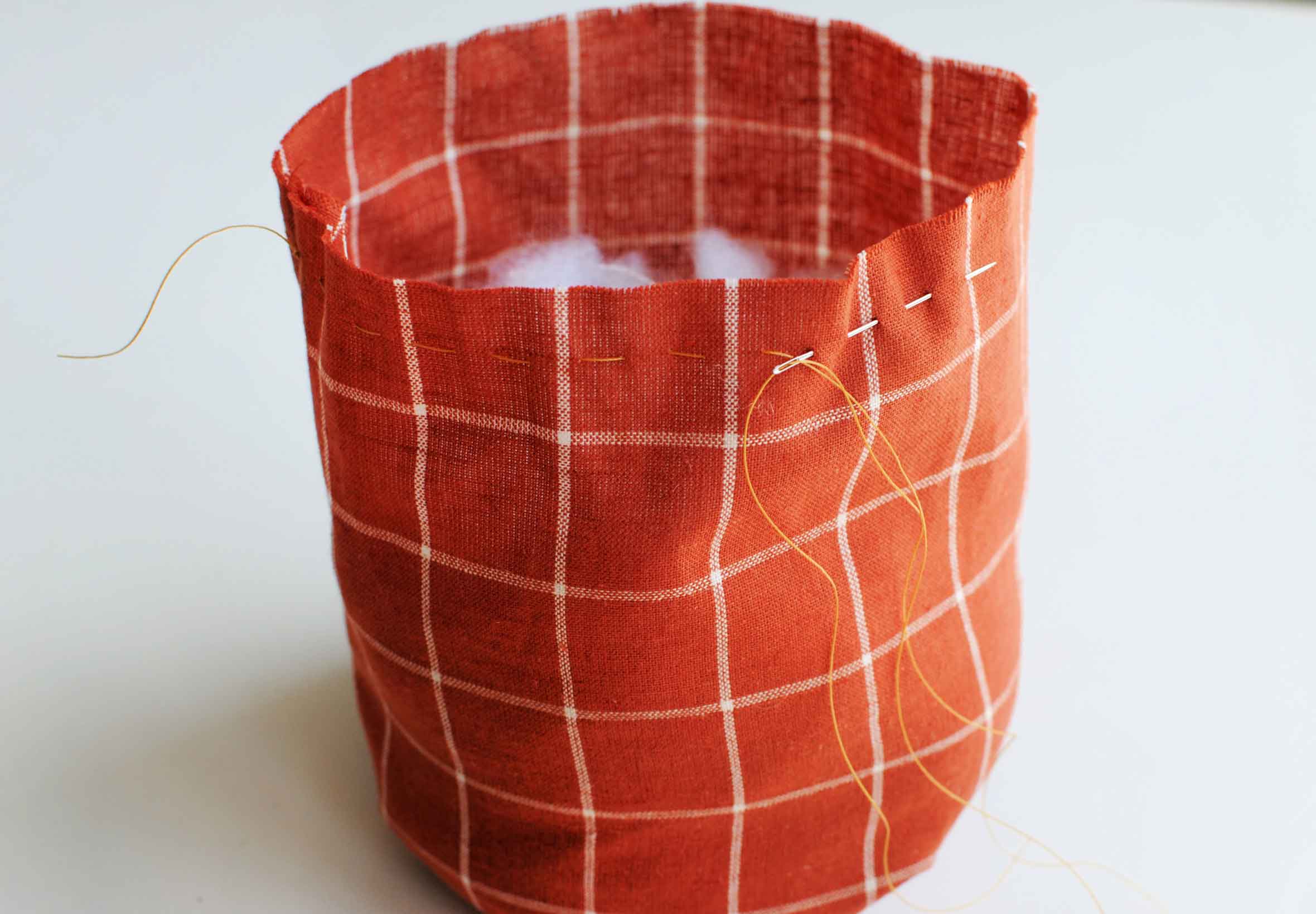 Thread another needle and thread and repeat step 2 above. Before ...