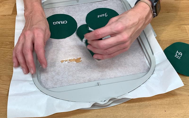 Remove the circles from the stabilizer.