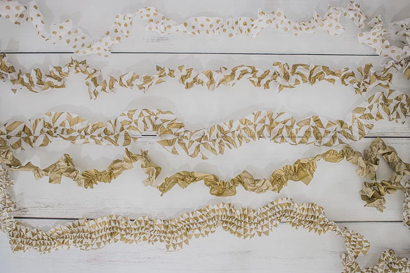 How To Sew Ruffled Party Streamers