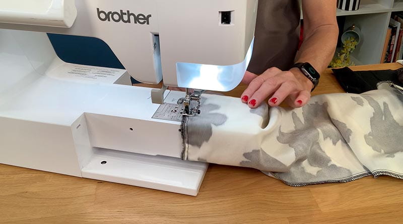 It is important not to backstitch at the beginning or end of these ...