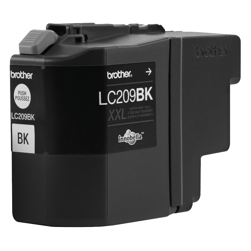 Brother LC209BK | Super High-Yield Black Ink Cartridge