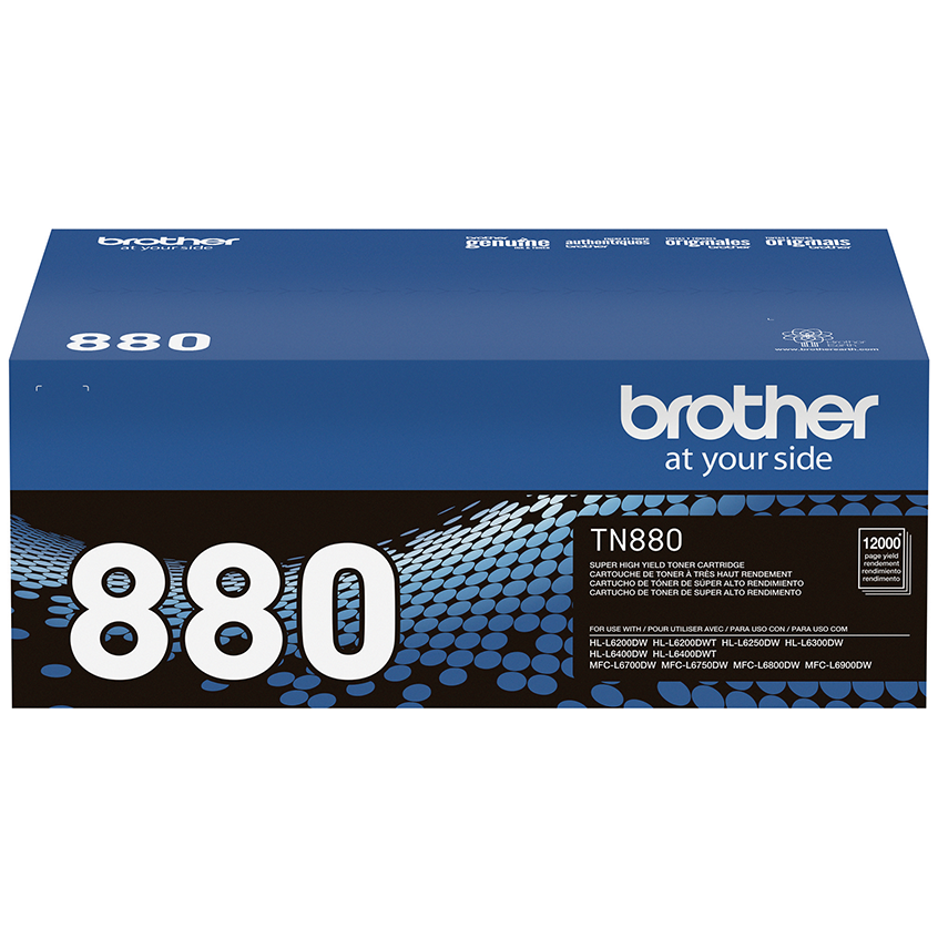 Brother TN880 | High Yield Black Toner | By Brother