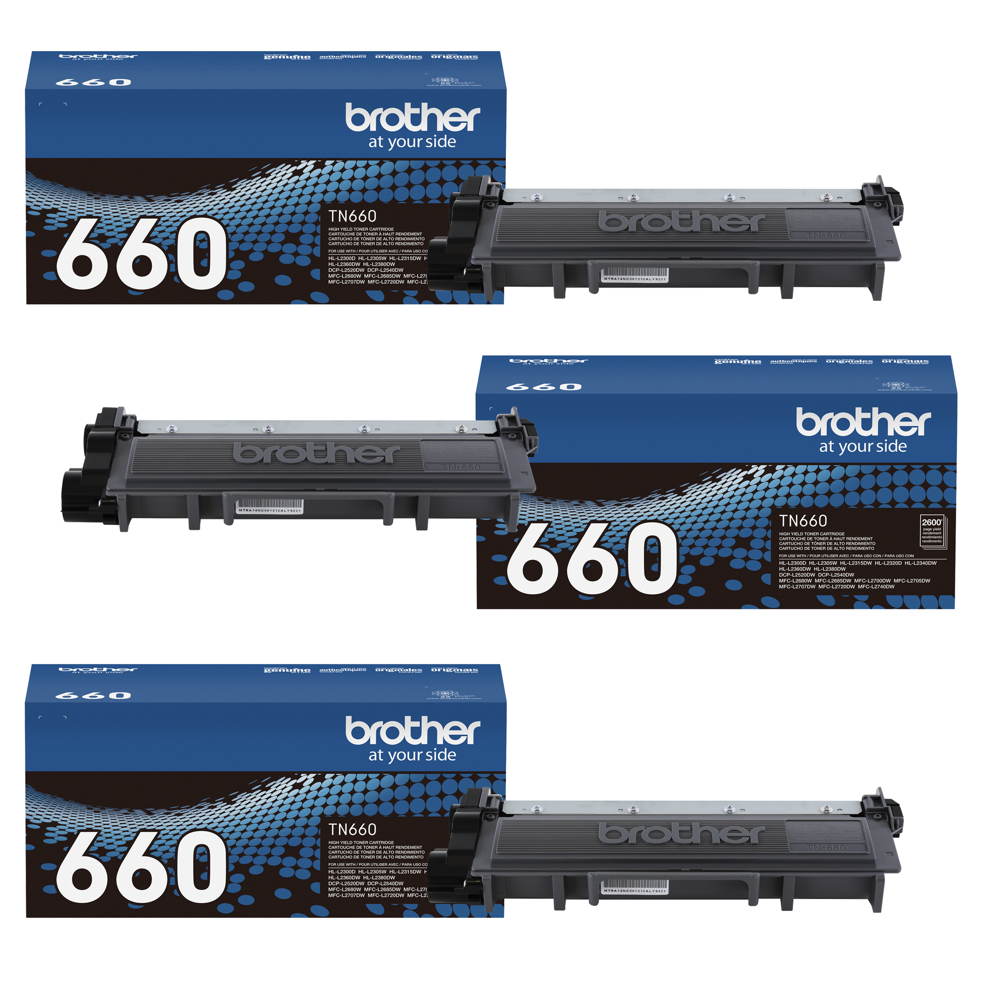 TN660BK3BUND | By Brother