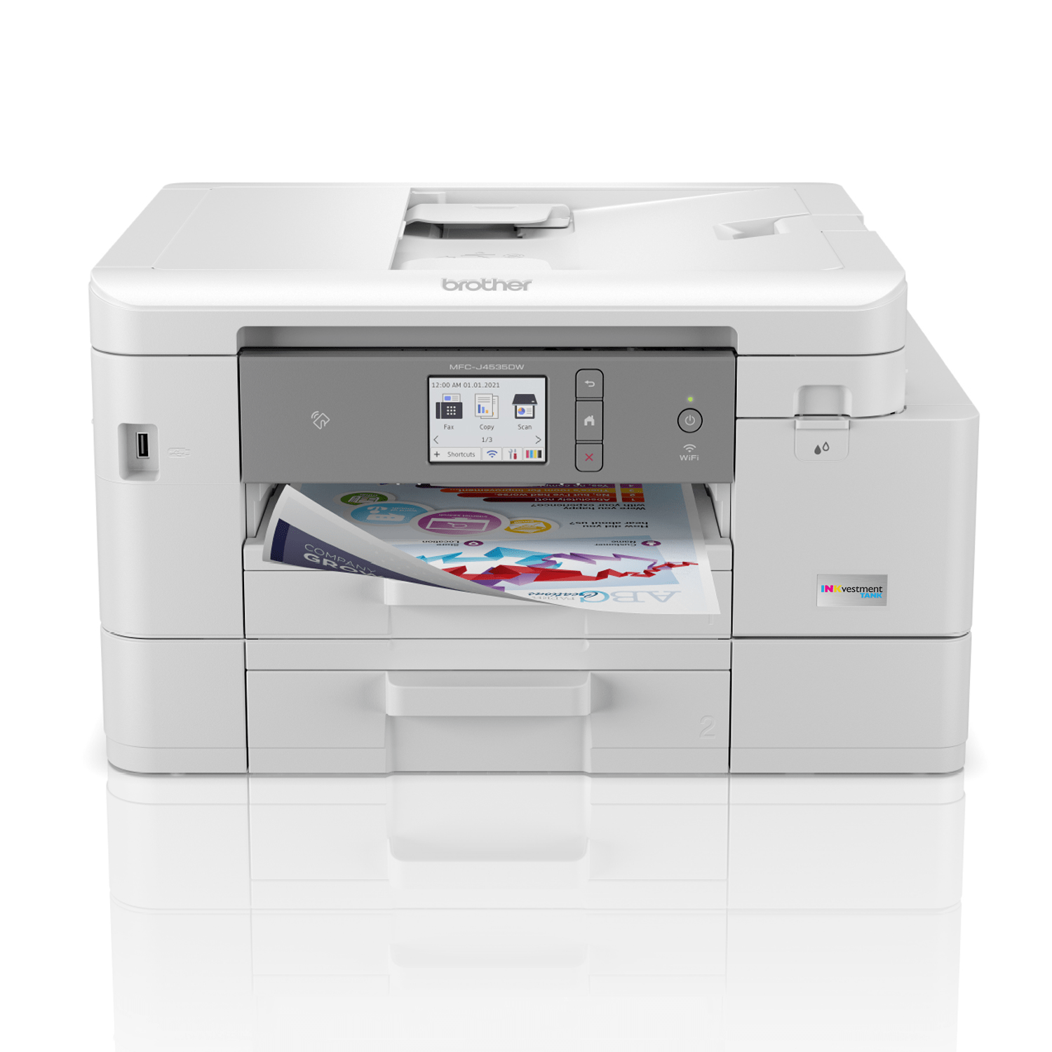 MFC-J4535DW | PrintersAIOs | PrintersAIOsFaxMachines | By Brother