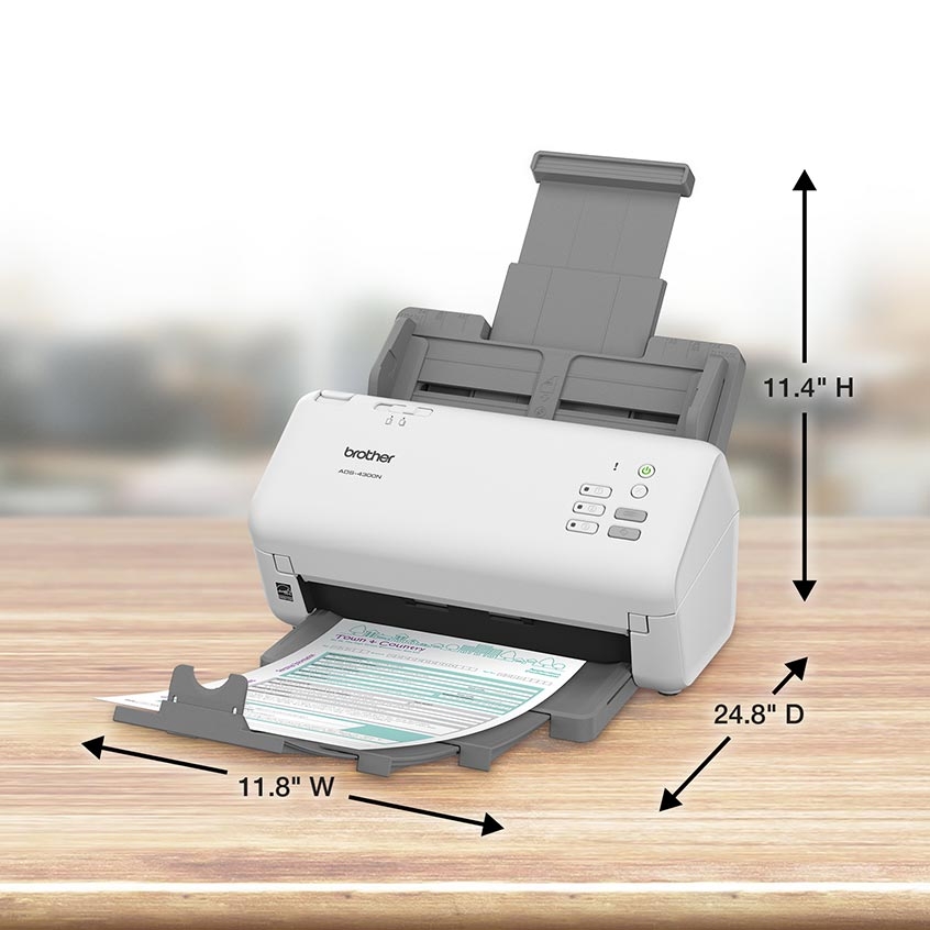ADS-4300N | Scanners | By Brother