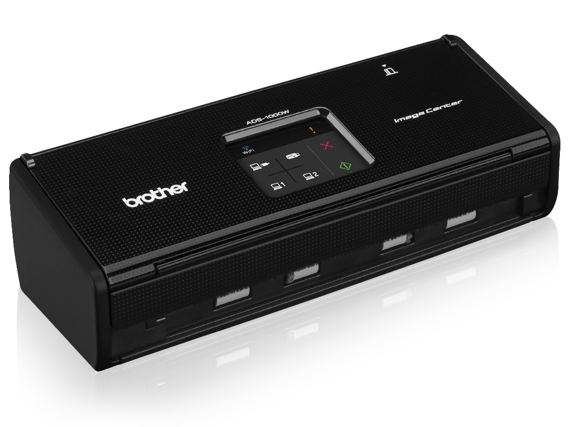 Brother ADS1000W | Compact Color Desktop Scanner - Brother