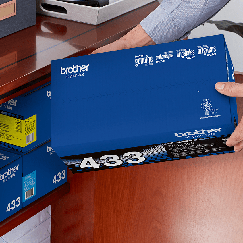 TN433BK | Brother Genuine Toner - Black | By Brother