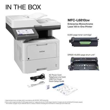 MFC-L6810DW | PrintersAIOs | PrintersAIOsFaxMachines | By Brother