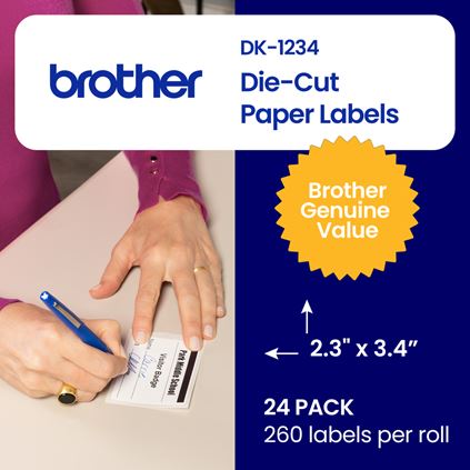 DK1234 (24 Pack) | MobilePrintersLabelers | By Brother