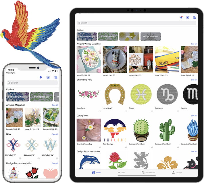 Artspira Creative Crafting App | Brother