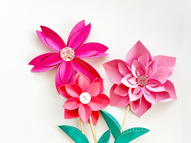 How To Make Paper Flowers For Cards | Best Flower Site