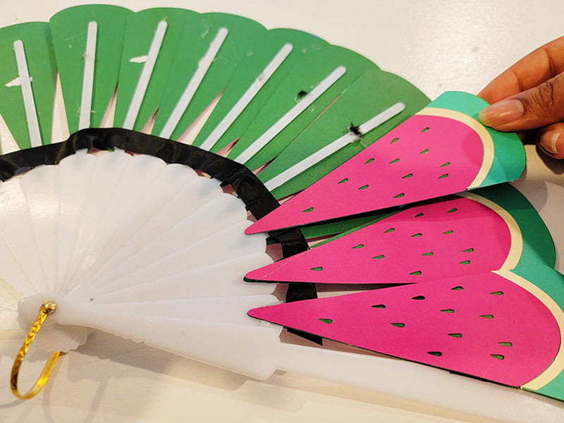 How to make a paper fan | Brother