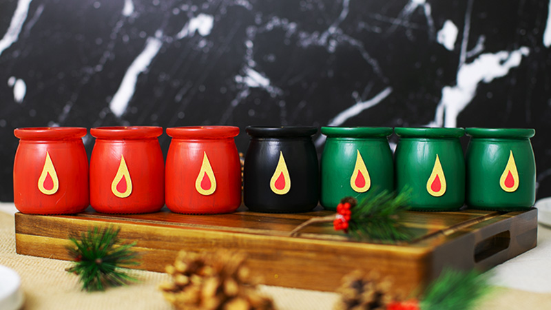 Create Your Own DIY Kwanzaa Kinara Set | Brother Crafts