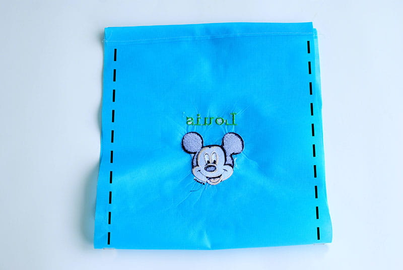 How to sew a Disney drawstring backpack | Brother