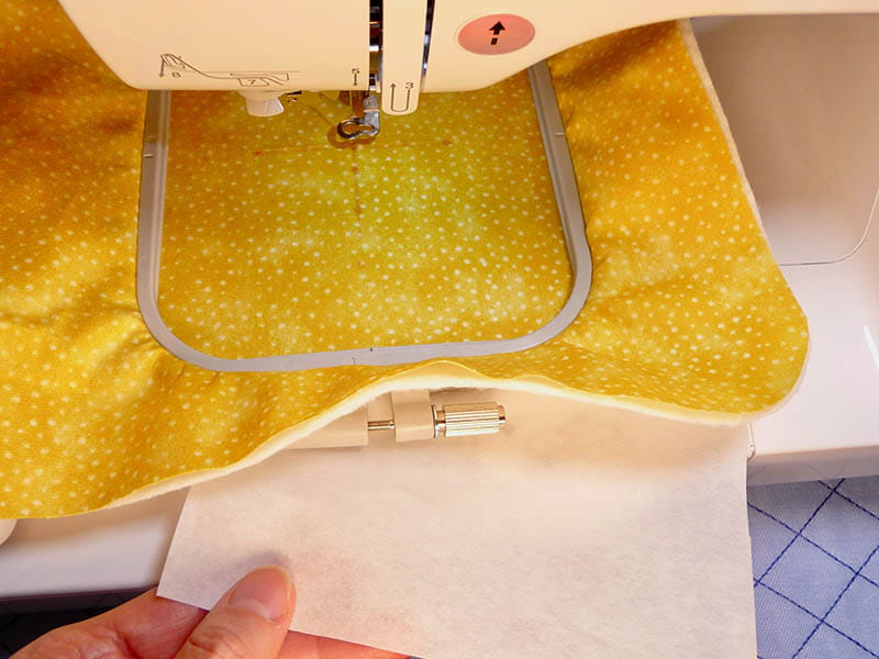 How to make an embroidered bowl cozy | Brother