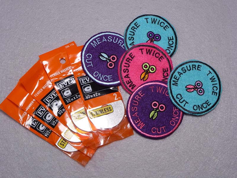 How to embroider patterned weights | Brother