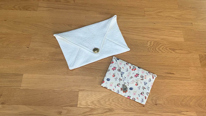 How to make fabric envelopes | Brother