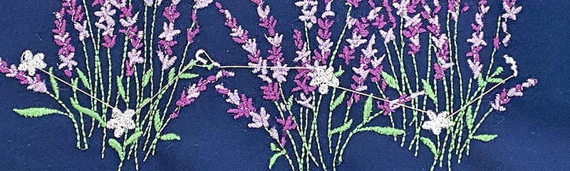 How to trim jump stitches | Brother