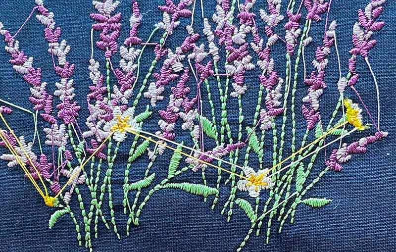 How to trim jump stitches | Brother