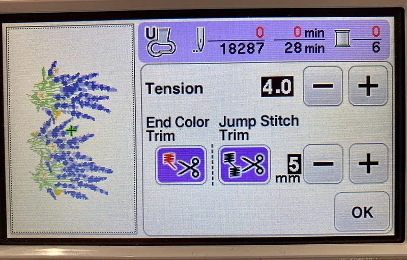How to trim jump stitches | Brother