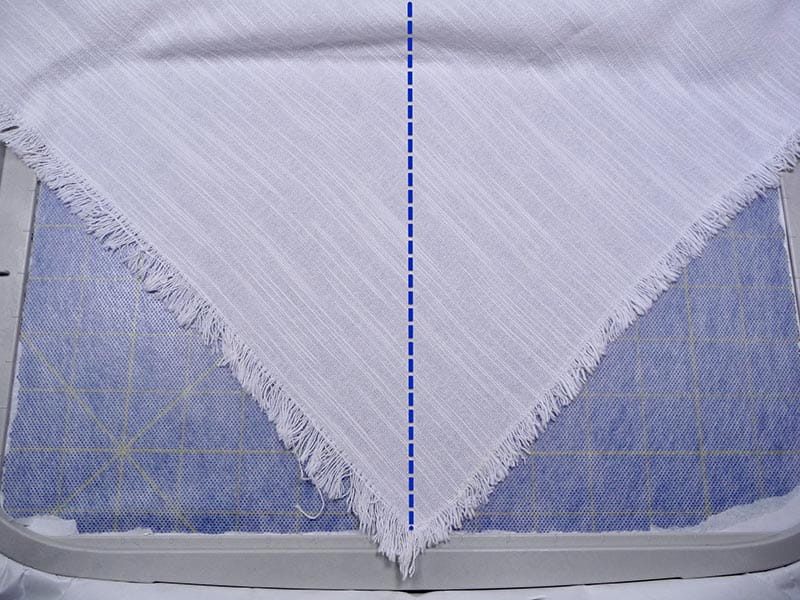 How to make napkins & a napkin holder