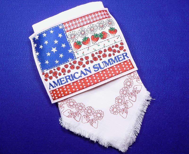 How to make napkins & a napkin holder