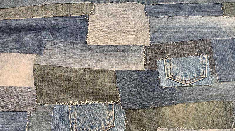 How to sew a patchwork denim hoodie | Brother