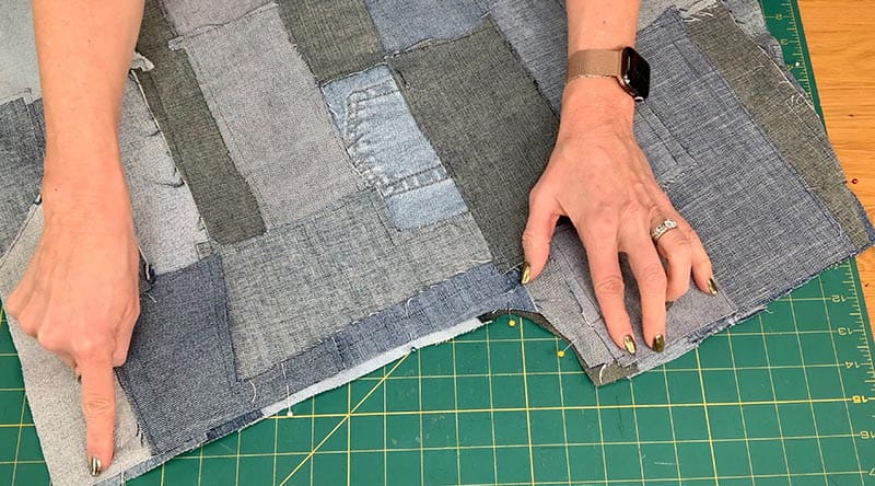 How to sew a patchwork denim hoodie | Brother