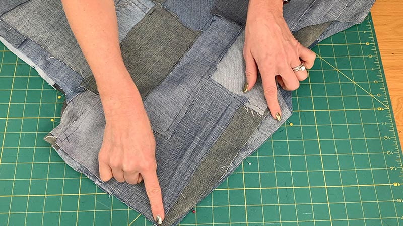 How to sew a patchwork denim hoodie | Brother