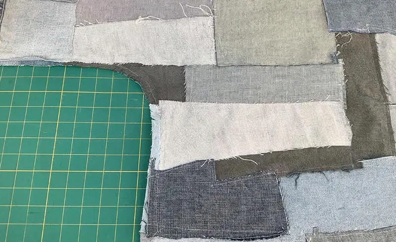 How to sew a patchwork denim hoodie | Brother
