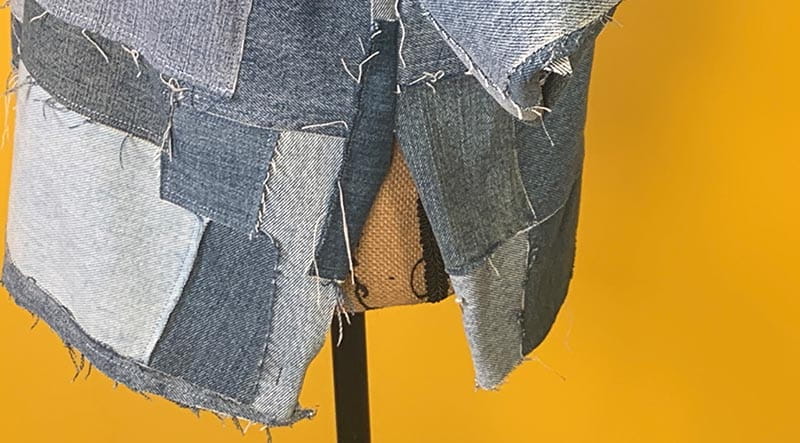 How to sew a patchwork denim hoodie | Brother