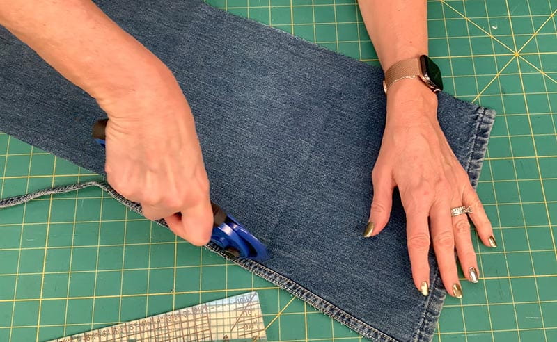 How to sew a patchwork denim hoodie | Brother