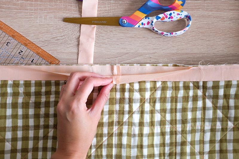 How To Attach Quilting Binding