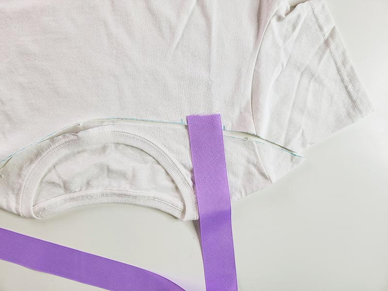 How to sew a ribbon embellished t-shirt | Brother