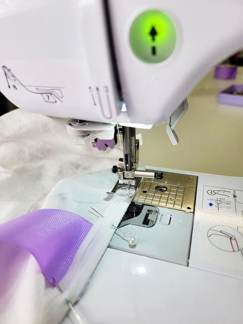 How to sew a ribbon embellished t-shirt | Brother