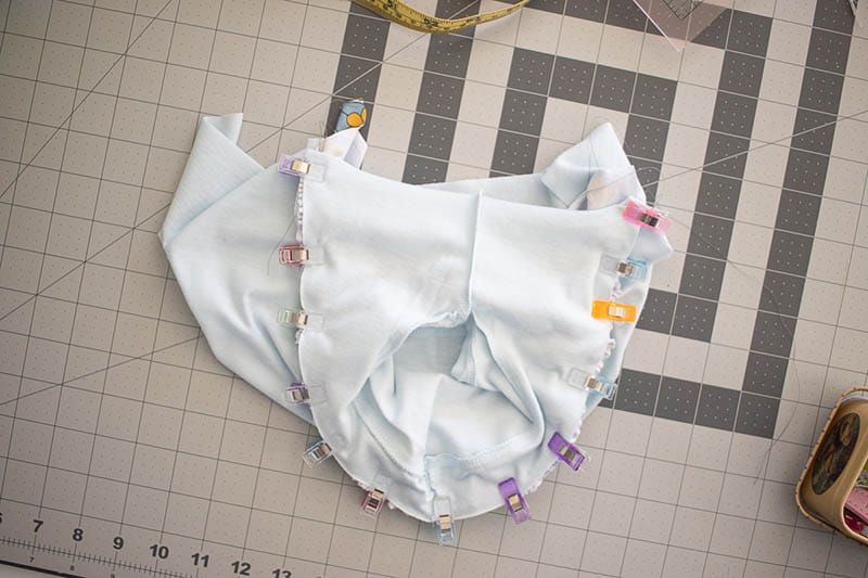 How to sew a ruffled t-shirt dress | Brother